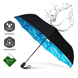 Repel Original Portable Travel Umbrella - Windproof, Compact, Perfect For On-the-Go
