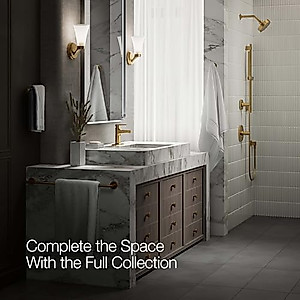 KOHLER Taut Single-Handle Bathroom Sink Faucet with Escutcheon