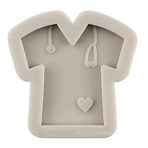 MYPRACS Medical Apparatus Tablet Silicone Mold Nurse Hat Stethoscope Pill Bottle Bandage Thermometer Medical Fondant Mold For Cake Decorating Cupcake Topper Candy Chocolate Gum Paste Clay Set Of 4