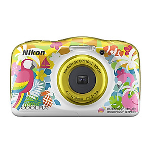 Nikon Digital Camera COOLPIX W150 Waterproof W150RS Resort (International Model), Blue (Renewed)
