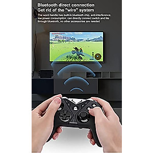 FENGCHUANG Wireless Gamepad,Nintendo Switch Controllers,Bluetooth Wireless Controller,Switch Pro Controller for Nintendo Switch/Switch Lite