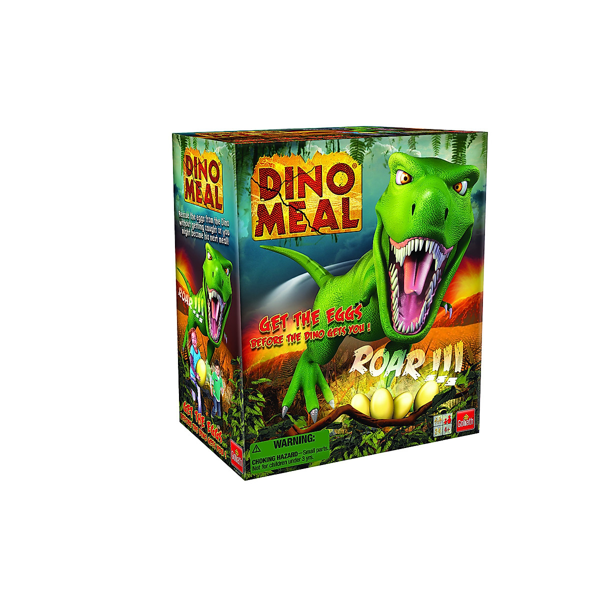 Dino Meal -- The Steal the Eggs Before the Dinosaur Lunges Game