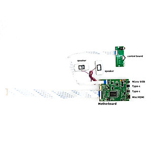 NV126B5M-N41, 12.6"LCD Screen with HD-MI Mini LCD Controllers VS-RTD2556HM-V1 for use Together, 1920X515 Display