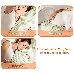 SESI Pregnancy Pillows for Sleeping, Maternity Pillow for Pregnant Women with Detachable and Adjustable Pillow Cover - Pregnancy Body Pillow Support for Back, Legs, Belly, Hips (Green)