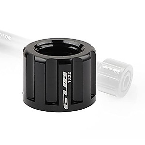 BESSTUUP Bike Thru Axle Nuts Rear Wheel Hub Axle 14mm Hub Aluminum Bicycle Skewer Conversion Bolt Screw Nuts Fastener Road MTB Cycling