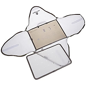 Eagle Creek Pack-It Specter Medium Garment Bags for Travel - Folding Wrinkle-Free Packing Organizer for 12 Items, Durable and and Water-Repellent, White/Strobe-Medium