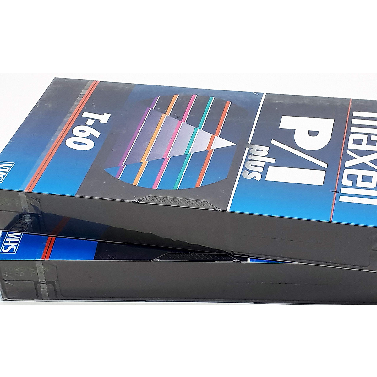 New Set of 2 Maxell P/I Plus t-60 VHS Tapes