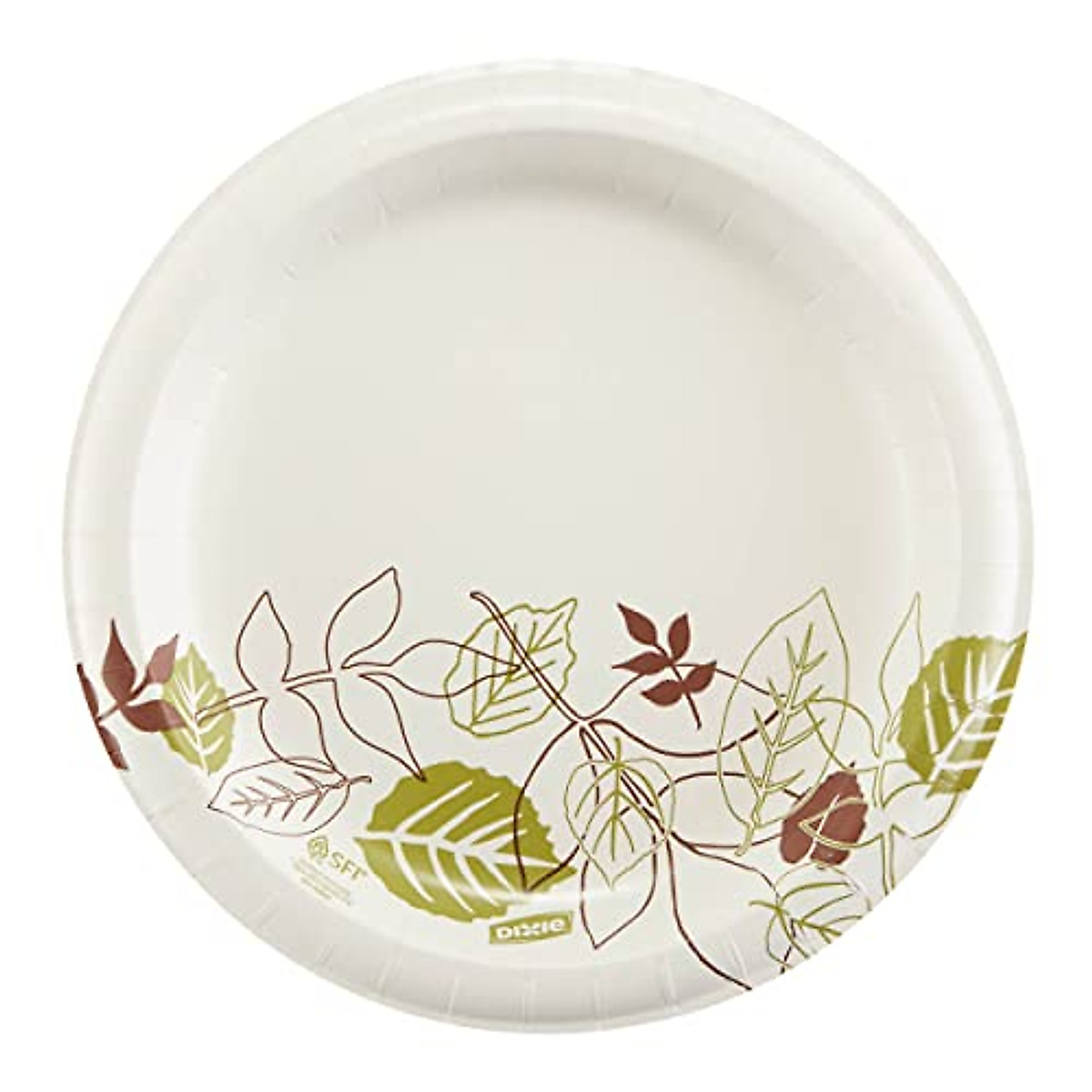 Georgia-Pacific Dixie® 8.5" Medium-Weight Paper Plates by GP PRO, Pathways®, UX9P300, 300 Count (50 Plates Per Pack, 6 Sleeves Per Case)