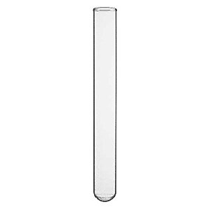 Kimble Chase 60CM13 Soda-Lime Glass Unmarked Disposable Culture Tube, 100 mm Length x 13 mm OD (Pack of 1000)