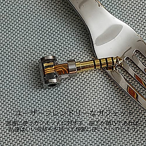 DD ddHiFi DJ44A 2.5mm Balanced Female to 4.4mm Male Earphone Dongle, Compact Size Audio Jack Adapter to Connect Your 2.5mm Earphone with Your 4.4mm Music Player/Amplifier