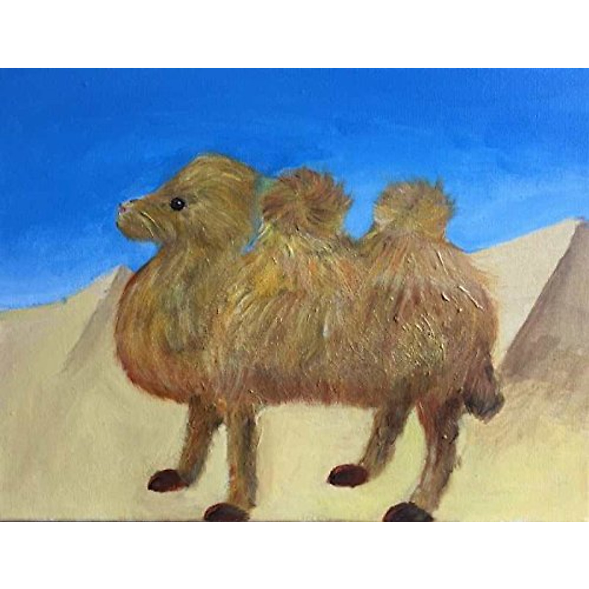 WALL ART ARTWORK PAINTING CAMEL