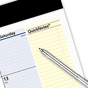 AT-A-GLANCE 2024 Desk Calendar, Monthly Desk Pad, 22" x 17", Standard, QuickNotes (SK7000024)