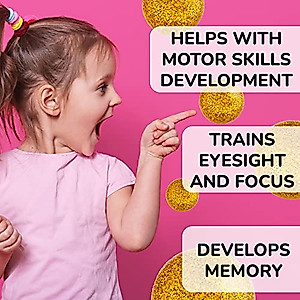 Entervending Bouncy Balls - Gold Glitter Bouncy Balls - Party Favors and Gifts for Kids - Rubber Balls - 25 Pcs Large Bouncy Balls 45mm - Vending Machine Toys - Goodie Bag Fillers