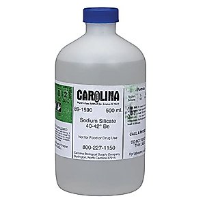 Sodium Silicate Solution, Laboratory Grade, 500 mL