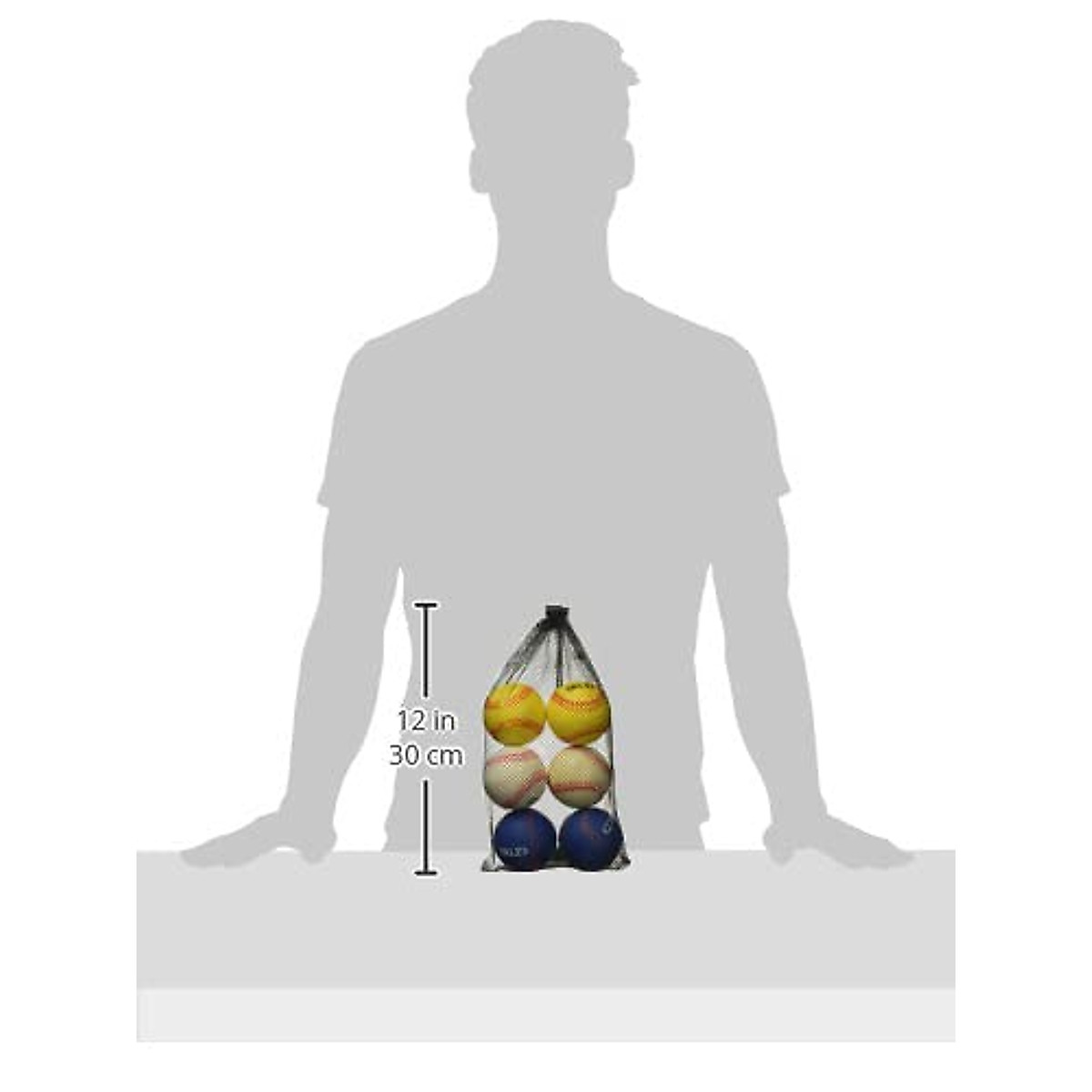 SKLZ Foam Training Baseballs, 6-Pack