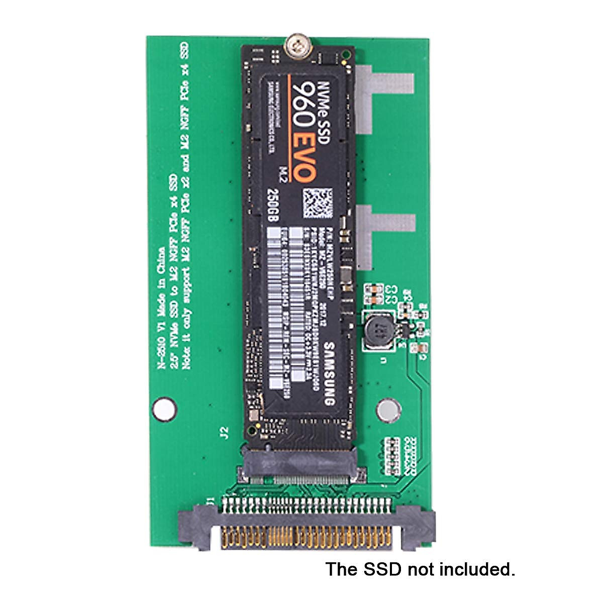 JSER SFF-8639 NVME U.2 to NGFF M.2 M-Key PCIe SSD Adapter for Mainboard Replace SSD 750 p3600 p3700