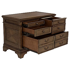 Coaster Furniture Hartshill 5-Drawer Burnished Oak File Cabinet 881284