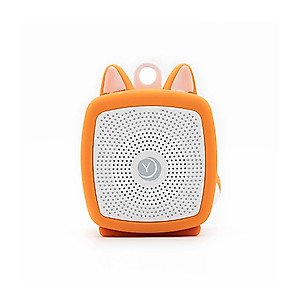 Yogasleep Pocket Baby Soother Fox, White Noise Machine, 6 Soothing Sounds & Timer for Better Sleep, Includes Brown Noise & Lullabies, Compact Size for Travel & Child Safe, Must Have Registry Gift