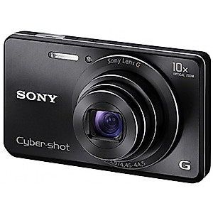 Sony Cyber-shot DSC-W690 16.1 MP Digital Camera with 10x Optical Zoom and 3.0-inch LCD (Black) (2012 Model)