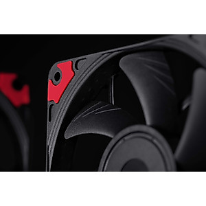 Noctua NF-A12x15 PWM chromax.Black.swap, Premium Quiet Slim Fan, 4-Pin (120x15mm, Black)