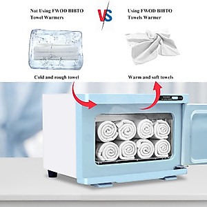 FWOD BIBTO Professional Towel Warmer, Hot Towel Warmer 8L for Salon and SPA use, Towel Warmer for Facial Towels…