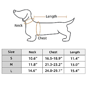 ETIAL IVDD Back Brace for Dogs, Pet Dachshund Back Supporting Vest, Canine Dog Back Bracer for Puppy with Arthritis, Herniated Disc, Back Pain, Spinal Surgical Recovery and Rehabilitation (S)