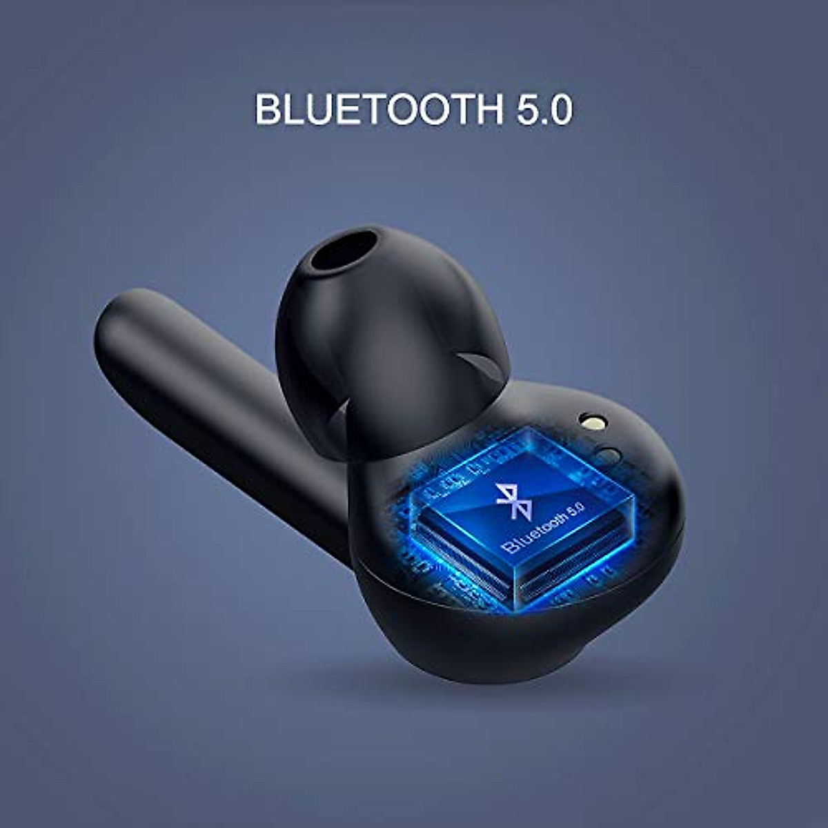 Arylic True Wireless Bluetooth 5.0 Low Latency HiFi Stereo Game Earbuds with Large Battery Capaticy Charging Case and Mic M500