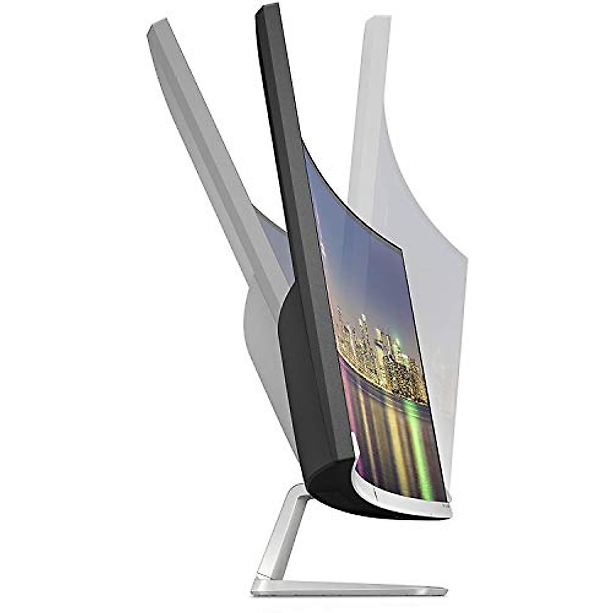 HP 34f 34” Curved Monitor with AMD FreeSync Technology | Ultra-Wide Quad HD Resolution (3440 × 1440p), IPS Display, and 3-Sided Low Bezel, 1-Yr Warranty (6JM50AA)