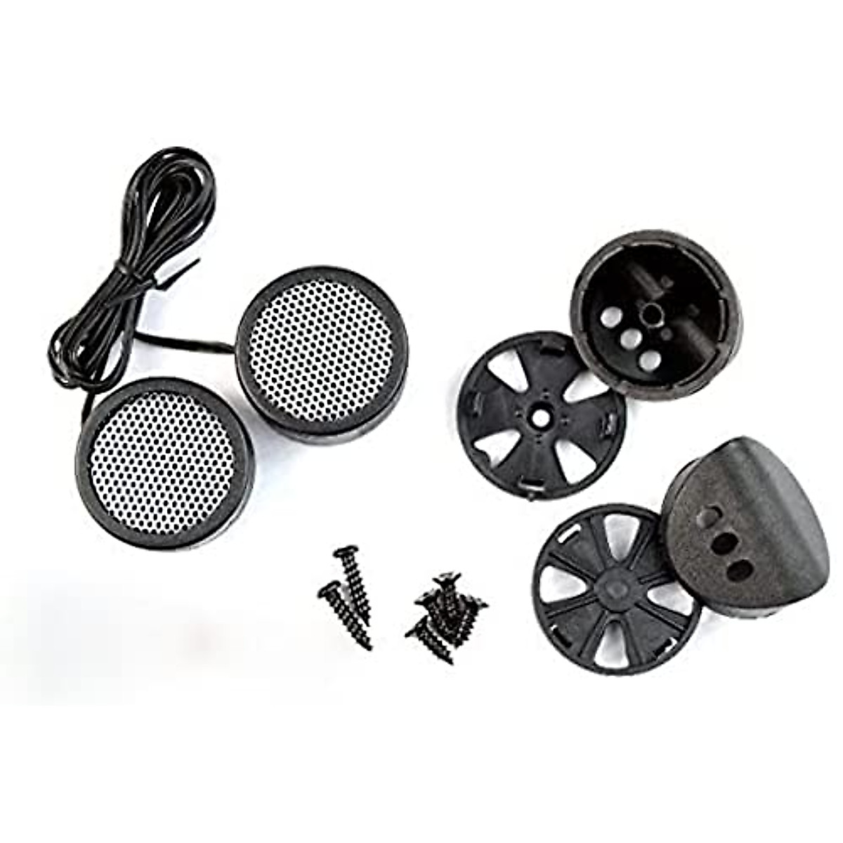 Audiopipe 2 Pack 500w High Frequency Car Truck Stereo Super Tweeters Built-in Crossover XTC-3300