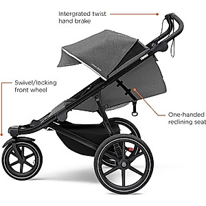 Thule Urban Glide 2 Child Stroller - Black/Black Frame - 10101949