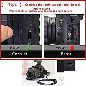 Replacement USB Camera Transfer Data Sync Charging Cable Cord for Sony Cybershot Cyber-Shot DSCH200, DSCH300,DSCW370,DSCW800,DSCW830,DSC-H200,DSC-H300,DSC-W370,DSC-W800,DSC-W830 Digital Camera (Black)