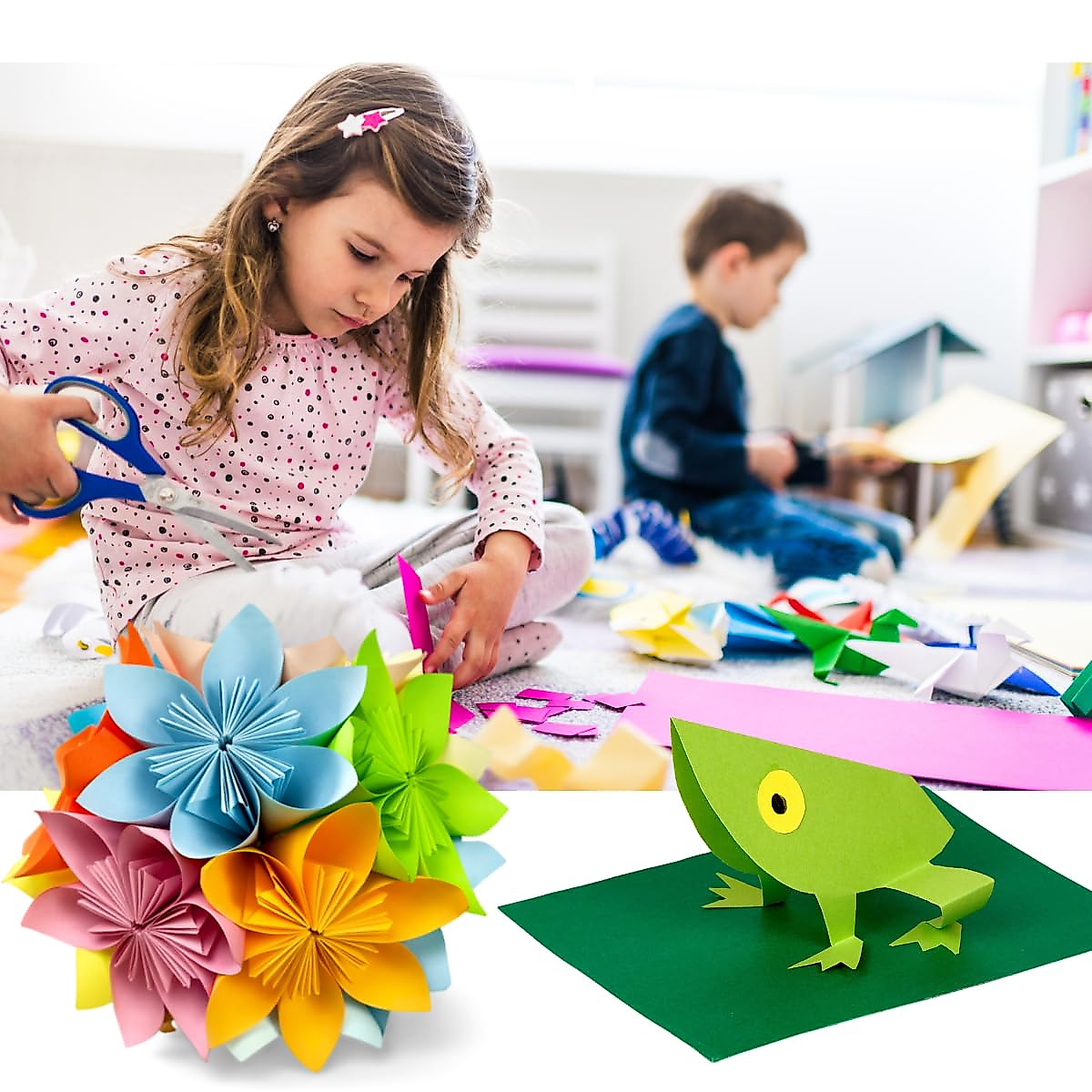 Construction Paper for Kids, 9"" x 12"" Pad, 8 Colors, 96 Sheets - Pack of 2