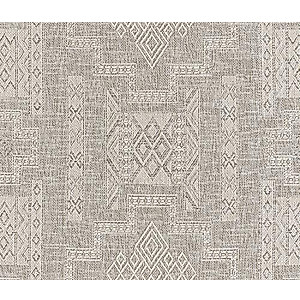 Momeni Hampton Transitional Indoor/Outdoor Area Rug, Grey, 2' X 3'