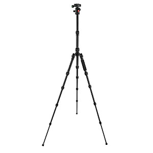 Oben CT-3535 Folding Carbon Fiber Travel Tripod with BE-208T Ball Head