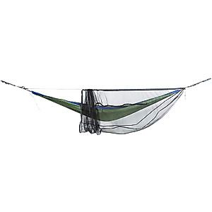 ENO Guardian SL Bug Net - Lightweight Hammock Netting - for Camping, Hiking, Backpacking, Travel, a Festival, or The Beach - Grey