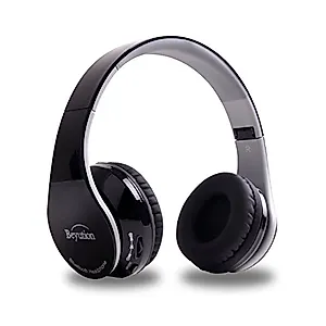 Beyution V4.1 Bluetooth Headphones Wireless Foldable Hi-fi Stereo Headphone for Smart Phones & Tablets - Black