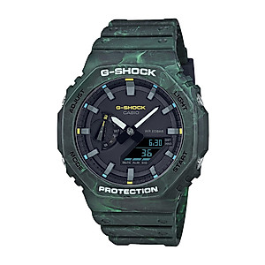 G-Shock Men's GA2100FR-3A Mystic Forest Watch, Green