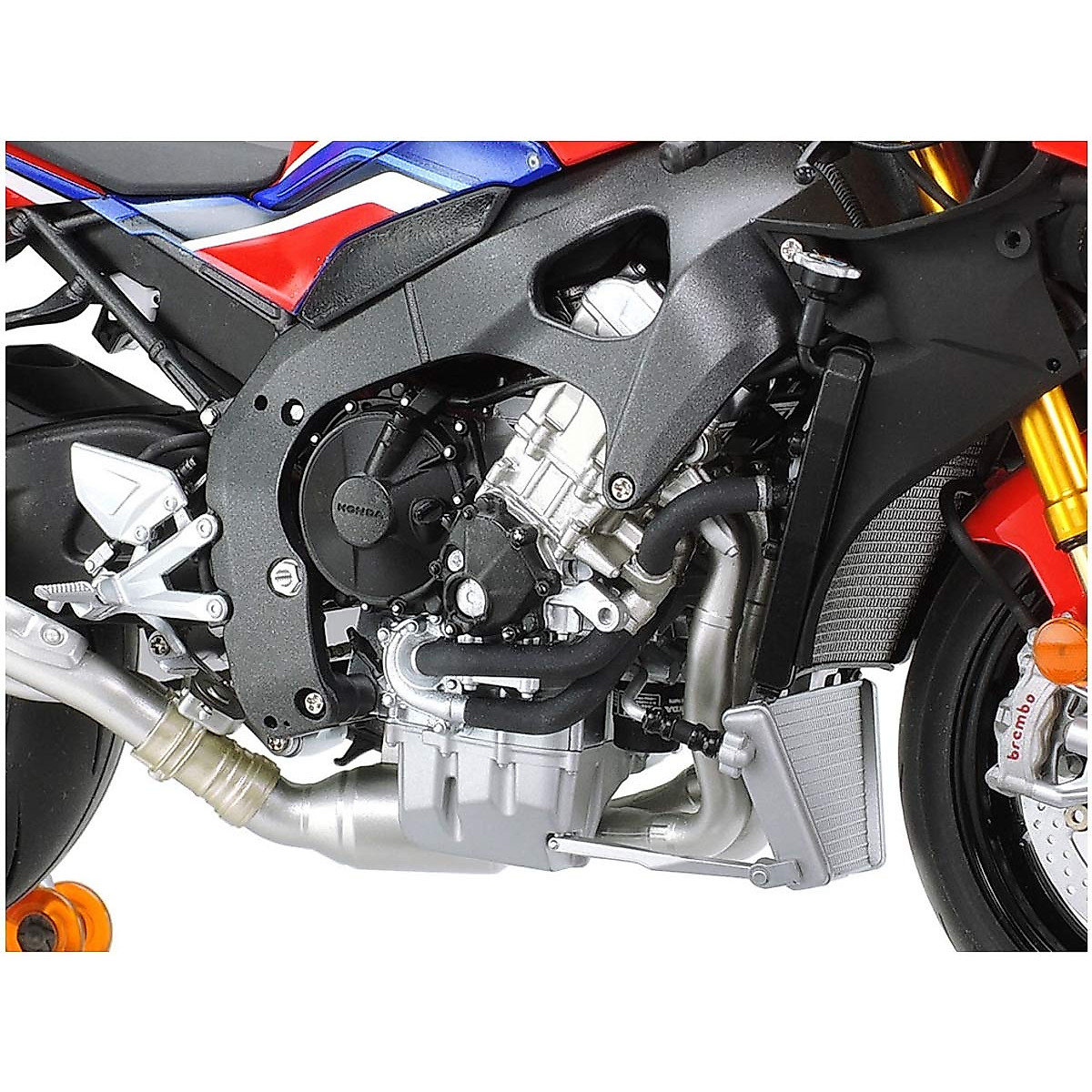 Tamiya 14138 300014138 1:12, Honda CBR 1000-RR-R Fireblade SP, Faithful Replica, Model Making, Plastic Kit, Hobby, Glueing, Model Kit, Assembling, Unpainted