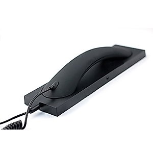 Fashion Retro Phone handset Headset 3.5mm Microphone Prevention Radiation Compatible with iPhone Samsung
