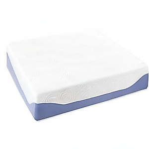 Mellow 12 Inch Cooling Gel-Infused Memory Foam Bed Mattress, Medium Firm Sleep and Breathable Fabric Cover, Twin , Mattress In A Box