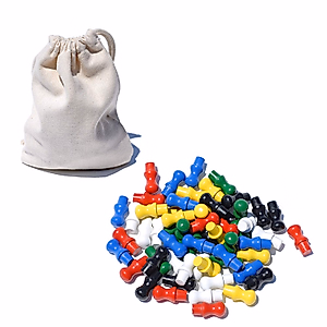 WE Games Solid Wood Chinese Checkers Board Game with Pegs- 11.5 in,6 players