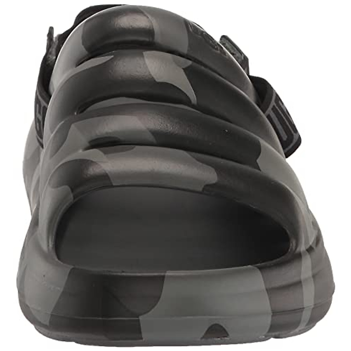 UGG Men's Sport Yeah CAMOPOP Slide Sandal, Black, 11