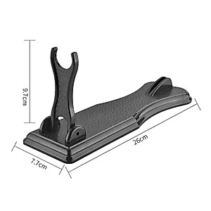 Hemoton 2Pcs Kitchen Knives Storage Racks Chef Cutters Holder Stand Knives Display Bracket Cutters Organizer Container Cutlery Storage Block