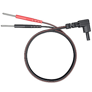 iStim 45" Lead Wires Replacement for TENS/EMS/IF Electrodes Units Pads /∅2mm pin Cable connectors (2 Pieces)