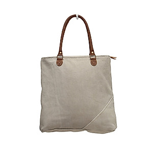 Myra Bag Segmented Life Upcycled Canvas Tote Bag S-0705
