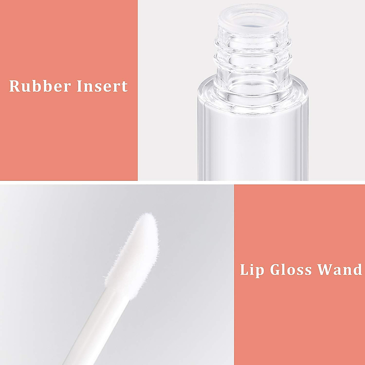 Buy Blulu 30 Lip Gloss Tubes - Refillable & Reusable Plastic Bottles
