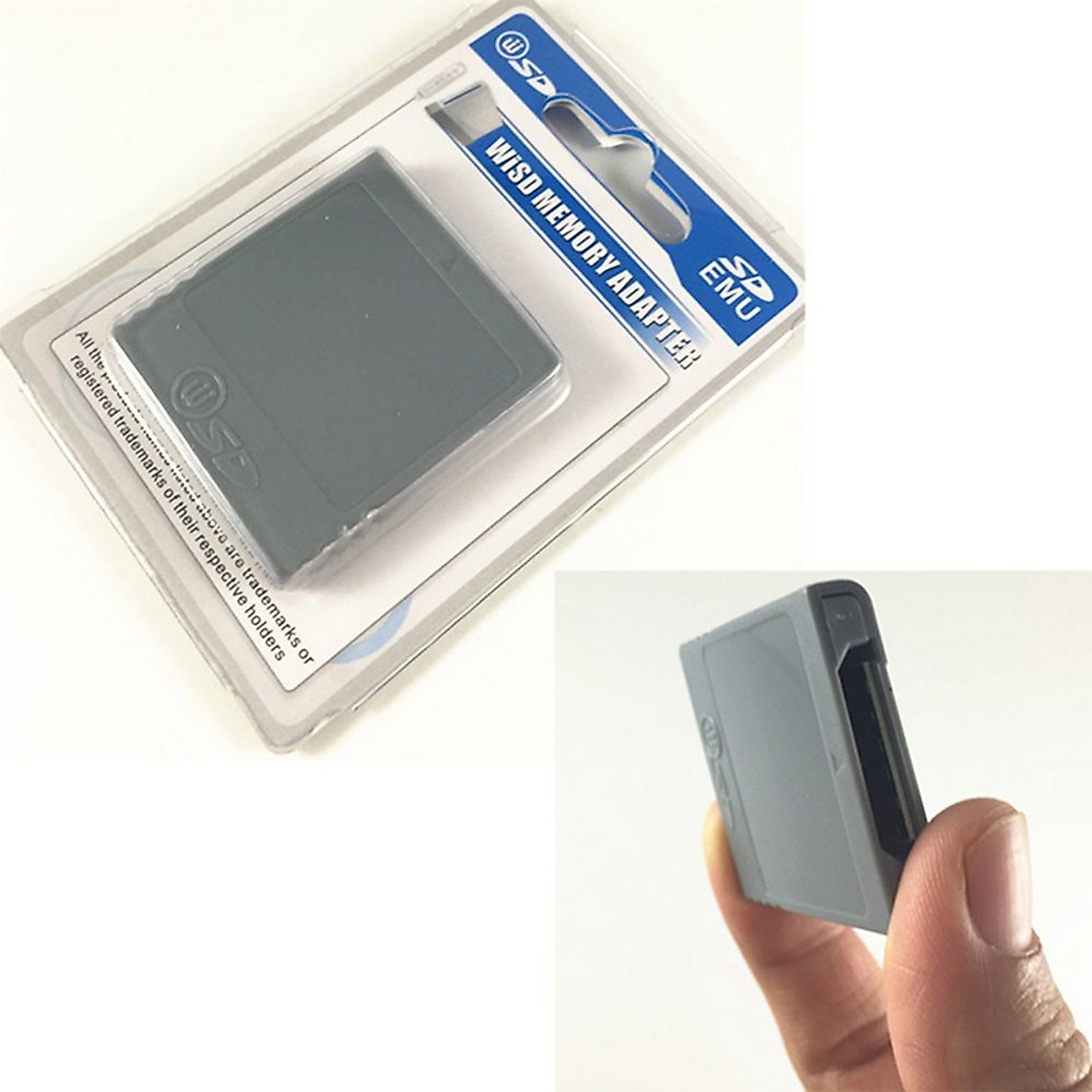 Ambertown SD Memory Card Stick Card Reader Converter Adapter for Nintendo Wii NGC Gamecube Console