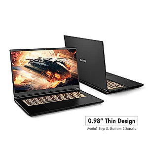 Sager 2023 NP8875D Gaming Laptop, 17.3 Inch UHD 144Hz 100% DCI-P3 G-Sync, Intel i9-13900HX, RTX 4060 8GB, 32GB RAM, 2TB Gen4 NVMe SSD, Win 11