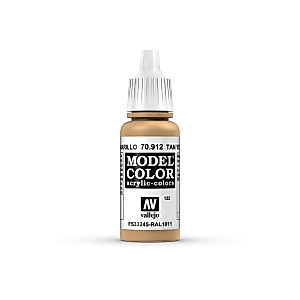 Vallejo Model Color 70912 Tan Yellow (17ml)