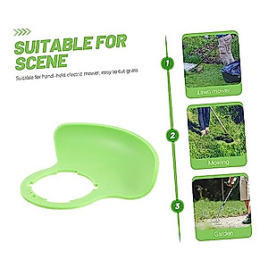GANAZONO Handheld Electric Lawn Mower Grass Guard Outdoor Stuff Electric Tools Electric Whackers Premium Lawnmower Accessories Home Trimmer Plastic Cap Garden Trimming Tools Household